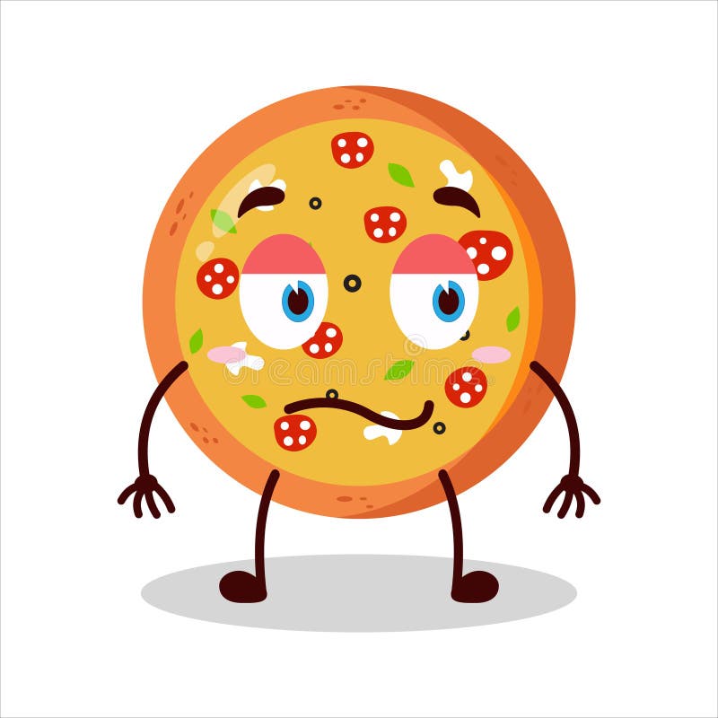 Cute Silent Expression of Blood Character Stock Vector - Illustration ...