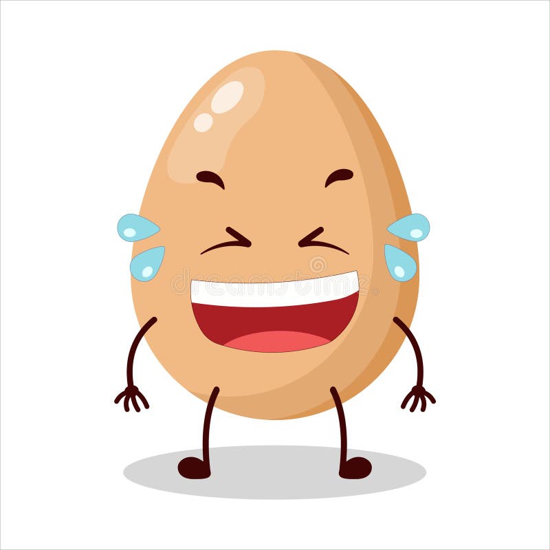 Cute Laugh Out Loud Expression of Blood Character Stock Vector ...