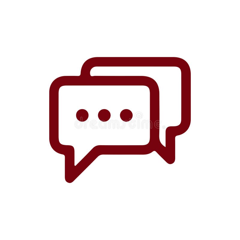 Message Chat Icon Vector Logo Design Template. EPS10 Stock Vector ...