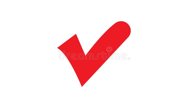 Check mark icon stock illustration. Illustration of completion - 343308789