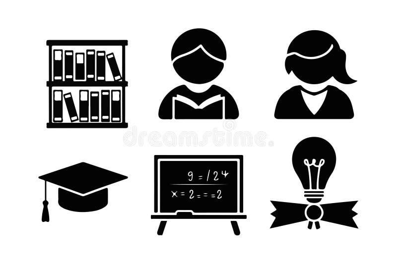 A Versatile Set of Educational Graphic Design Elements, Stock Vector ...