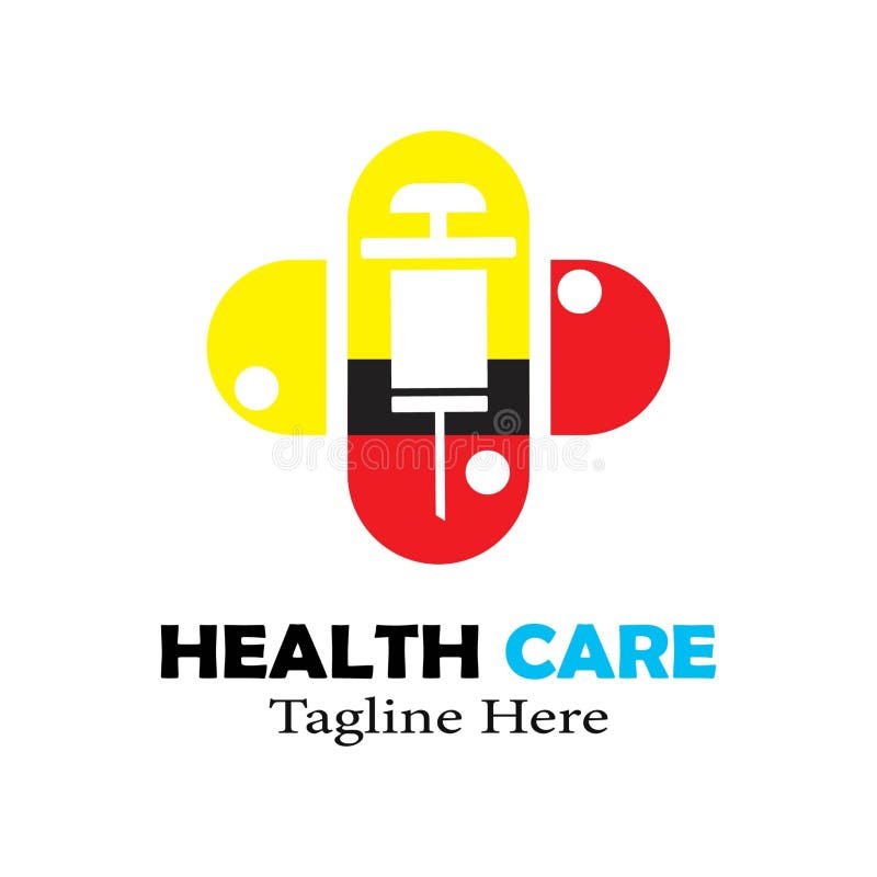Health Care Logo Design Template.vector Illustration Stock Vector ...