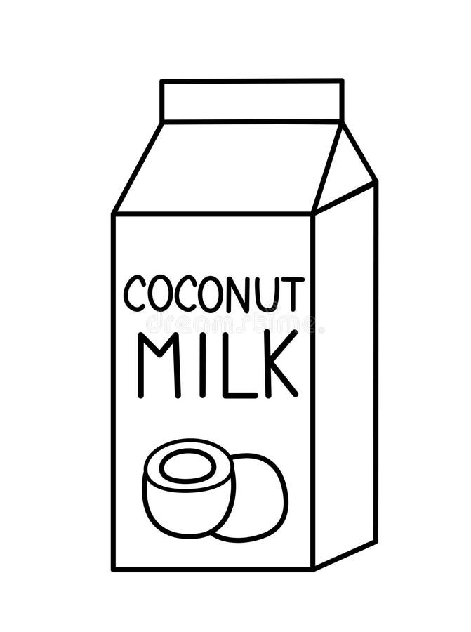 Milk Carton Outline Stock Illustrations – 2,142 Milk Carton Outline ...