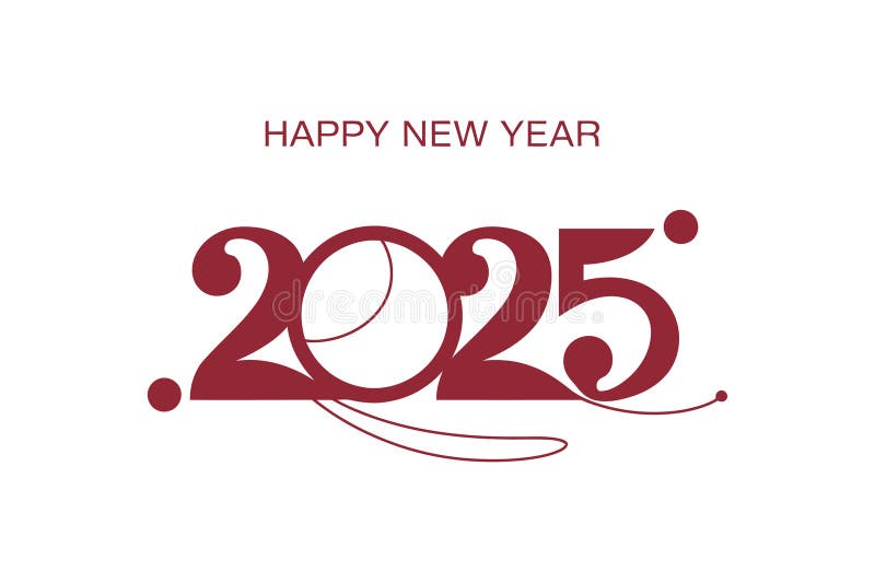 Modern 2025 Simple Calendar Planner Schedule Design Stock Vector ...