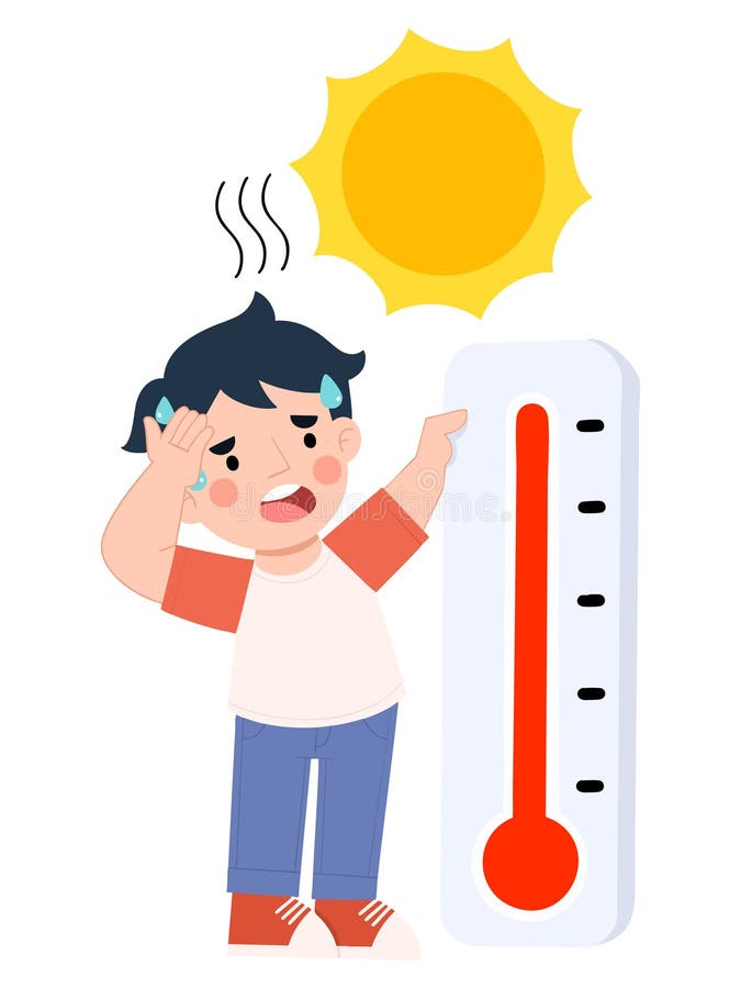 Heat Stroke Exhaustion Stock Illustrations – 524 Heat Stroke Exhaustion ...