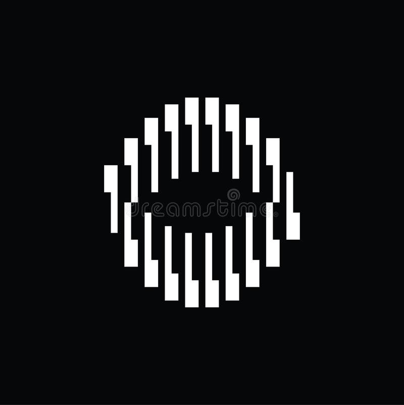 Black White Line Geometric Eye Lens Vector Icon Logo Design Inspiration ...