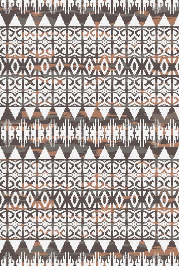 Kilim and Aztec Vector Pattern Rugs and Carpets with Grunge and ...