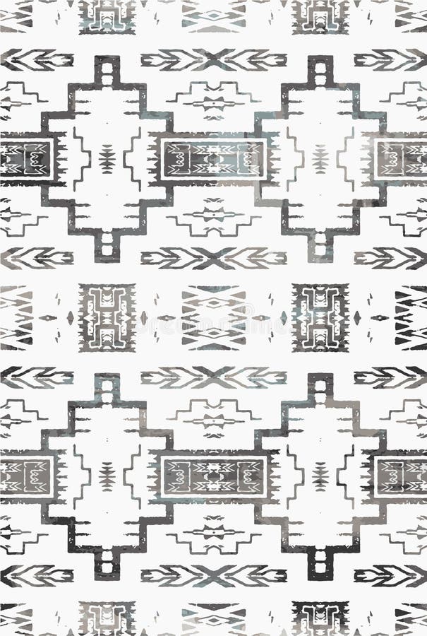 Kilim and Aztec Vector Pattern Rugs and Carpets with Grunge and ...