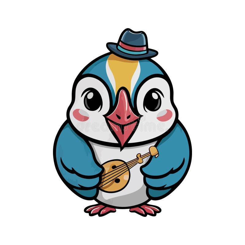 Mascot of Bulbul Vector Artwork Illustration Stock Vector ...