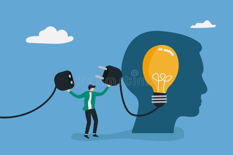 Positive Thingking Concept Stock Illustrations – 7 Positive Thingking ...