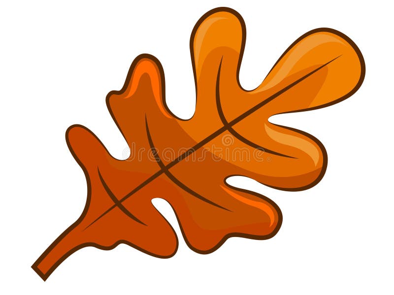 Fallen leaf Vector stock vector. Illustration of november - 345455852
