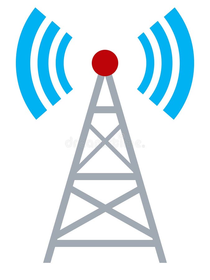 Network Technology. Communication Tower Wireless High-speed Internet ...