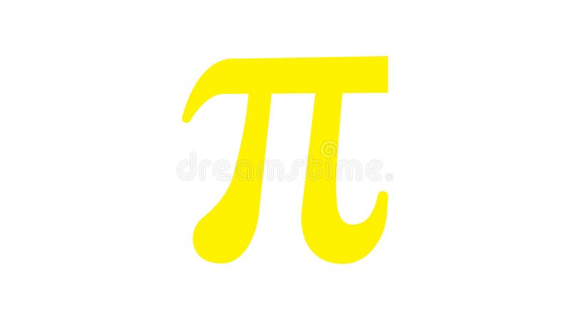 Pi icon stock illustration. Illustration of equal, circumference ...