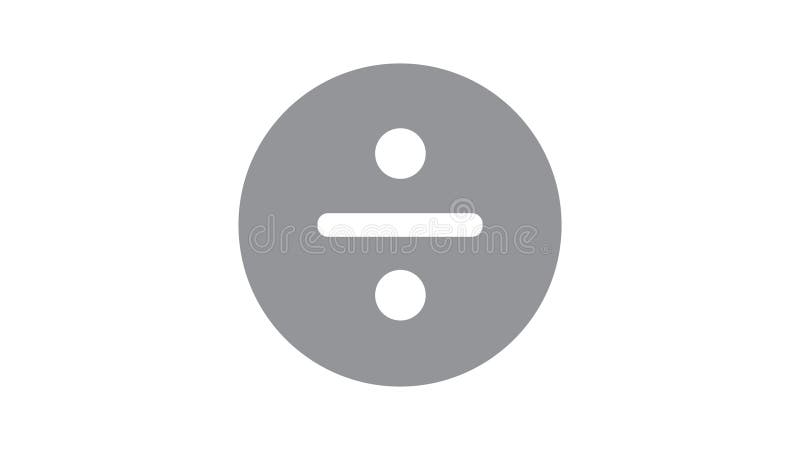 Division icon stock illustration. Illustration of design - 345997730