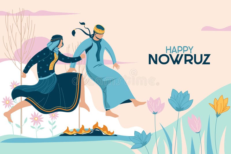 Two Girl Jumping Over Fire, and Other Ways To Celebrate Nowruz Mean ...