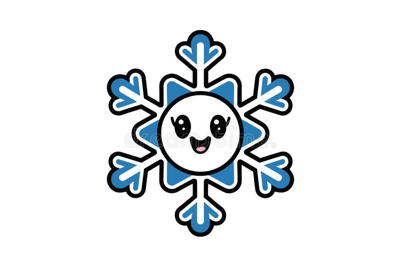 Snowflake Icon.snowflake Vector Sign and Symbol.Abstract Snow Icon ...