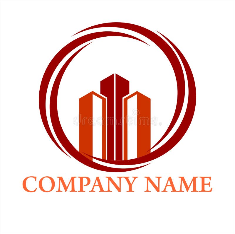 Company Logo Icon with Creative Vector Illustration Stock Vector ...