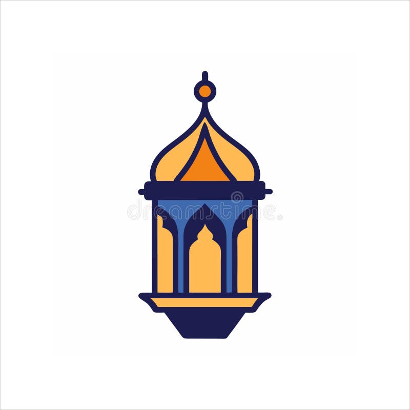 Beautiful Ramadan Lantern Icon for Festive Arabian Designs Stock Vector ...