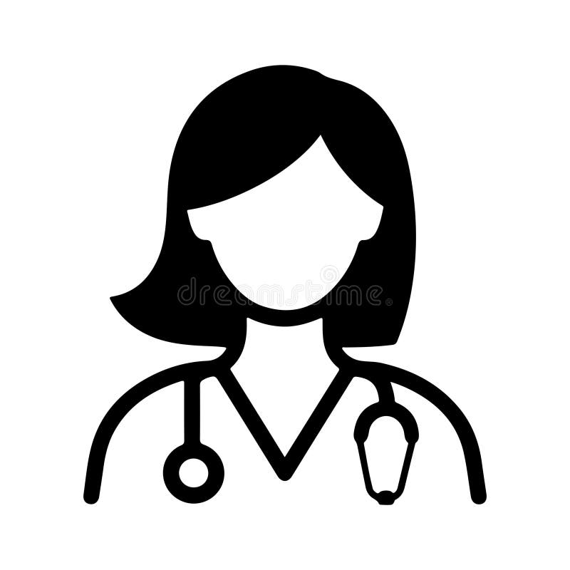Doctor Avatar Character Icon Vector Illustration Design in Purple and ...
