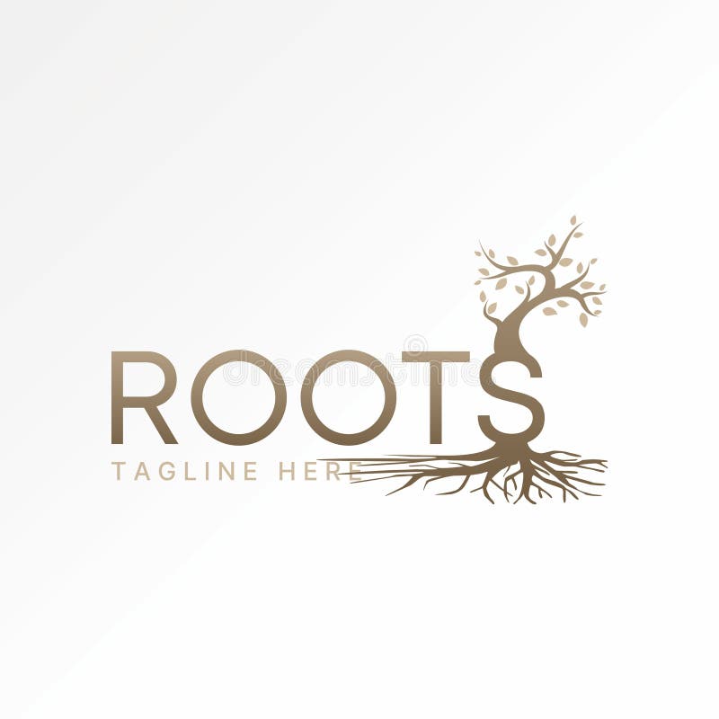 Text Roots Initial S Font Garden Botany To Nature Typography Art Bonsai ...