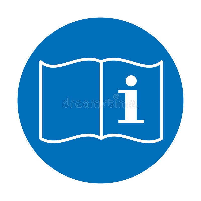 Read Direction for Use Sign Stock Vector - Illustration of booklet ...