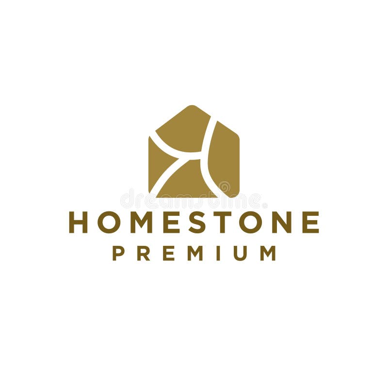 Homes Stone Logo Template Design Stock Vector - Illustration of homes ...