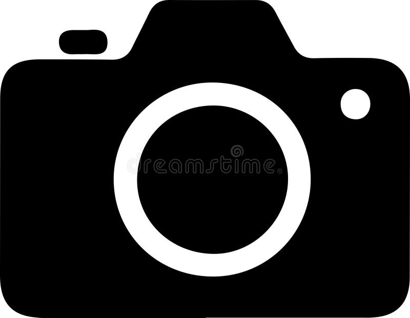 Camera Icon Vector Illustration. Camera Silhouette Vector Stock Vector ...