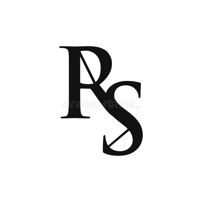 Letter Rs Minimalist and Modern Logos Design Stock Vector ...