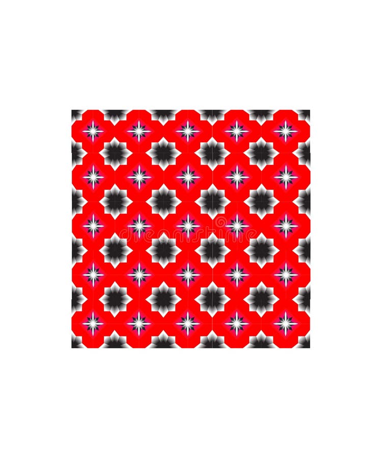 A Bold, Colorful Starburst Design in Red and Yellow, Ideal for Eye ...