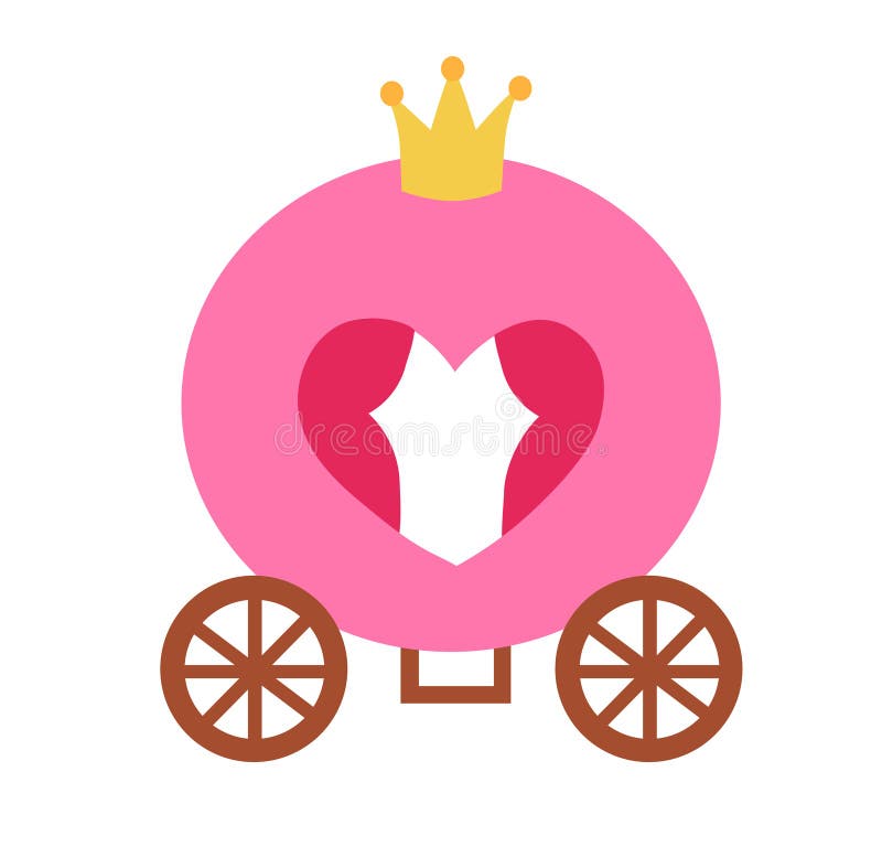 Princess in a Pink Glasses with Unicorn Stock Vector - Illustration of ...