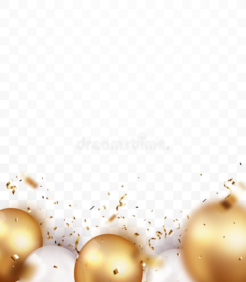 Balloons Design Elegant for Celebration Party Vector Illustration Stock ...