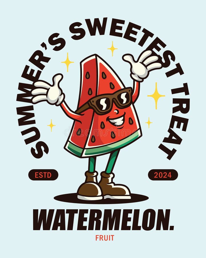Watermelon Cartoon Stock Illustrations – 46,639 Watermelon Cartoon ...
