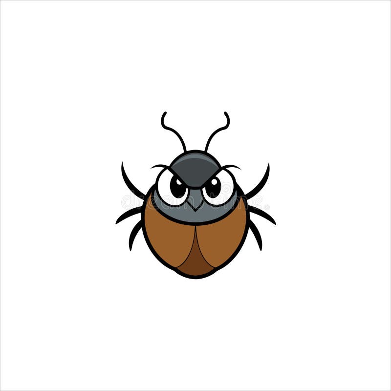 Daring Dung Beetle Head Cartoon Vector for Creative Projects Stock ...
