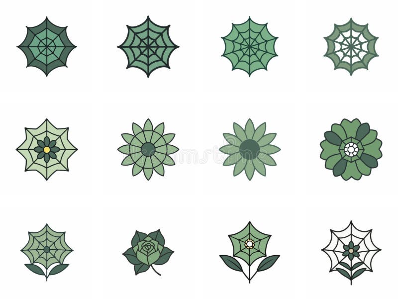 PrintSet of Elements Vector Illustration Stock Vector - Illustration of ...