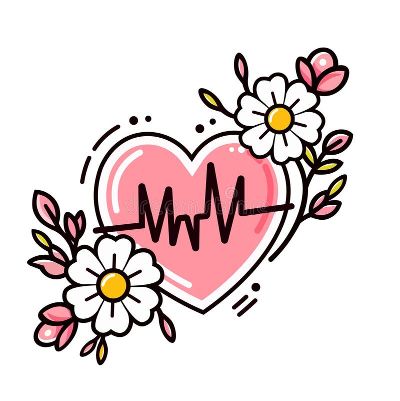 Vector Electrocardiogram and Heart Pattern, Heart Bea and Heart Rate ...