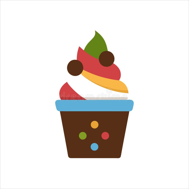 Creative Frozen Yogurt Illustration for Modern Projects Stock ...