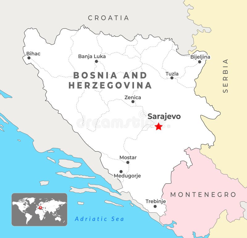 Brcko Map Stock Illustrations – 39 Brcko Map Stock Illustrations ...