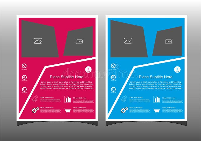 Flyer Design Template, Modern Look Professional Flyer Design Template ...