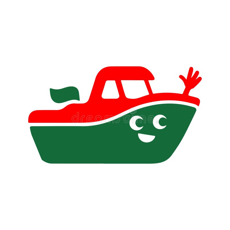 Water Adventure Boat Silhouette Vector Stock Vector - Illustration of ...