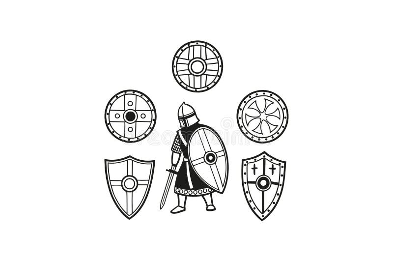 Medieval Shields Template Medieval Shield Template, Medieval Shields