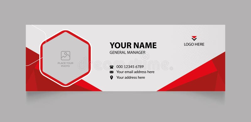 Professional Email Signatures Template Design and Email Footer and ...