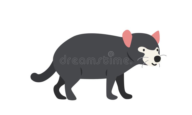 Tasmanian Devil Cartoon Clipart. Tasmanian Devil Vector Illustration in ...