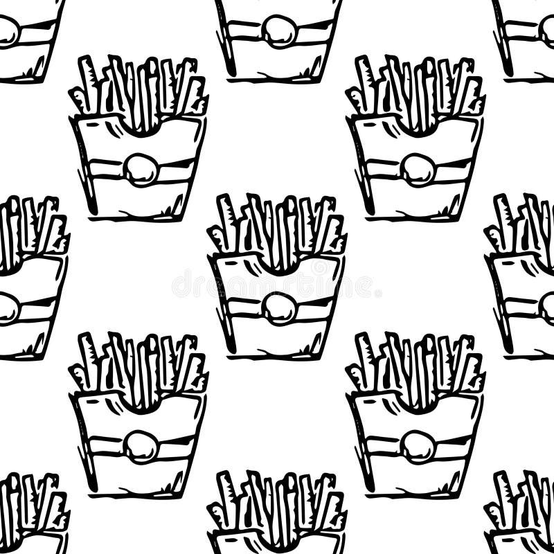 Fast Food Logo Pattern Stock Illustrations – 3,487 Fast Food Logo ...