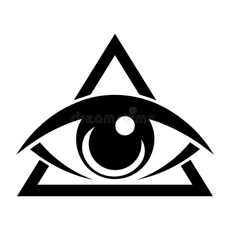 Eye Triangle Logo Stock Illustrations – 2,559 Eye Triangle Logo Stock ...