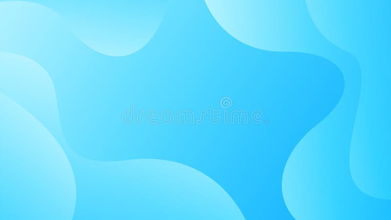 Light Blue Wave Background Vector, Fluid Gradient Shapes Composition ...