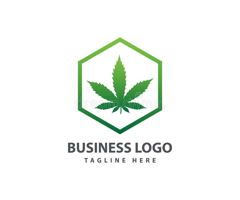 Cannabis Logo Design. Marijuana Leaf Logo Design Stock Vector ...