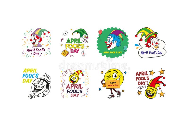 High-Quality Vector Art for April Fool S Day Projects Stock Vector ...