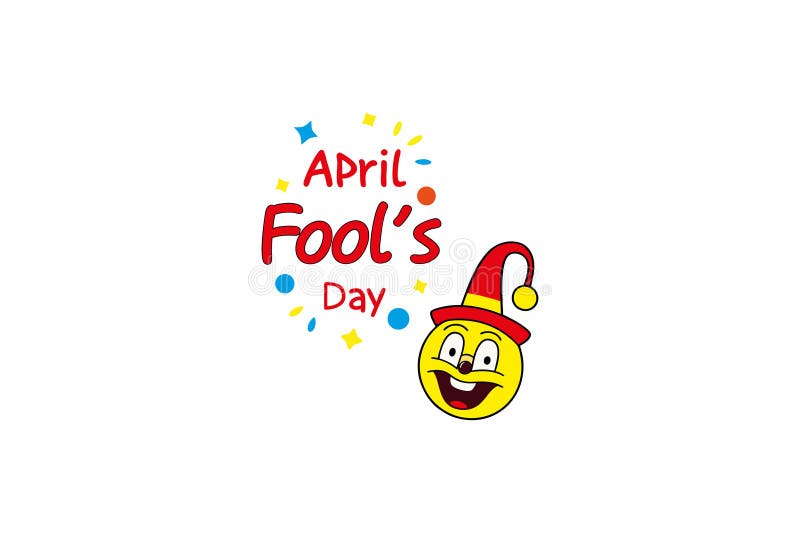 Happy April Fools Day Symbol Concept Stock Vector - Illustration of ...