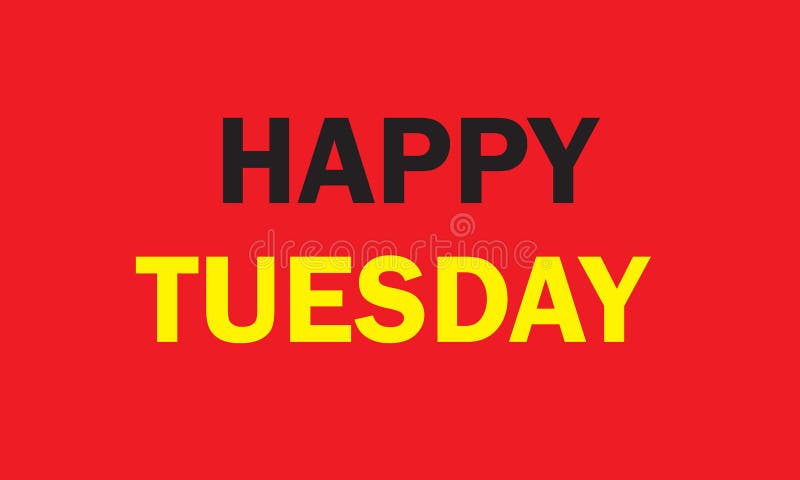 DAYS - Colourful Day Word - Tuesday Stock Illustration - Illustration ...