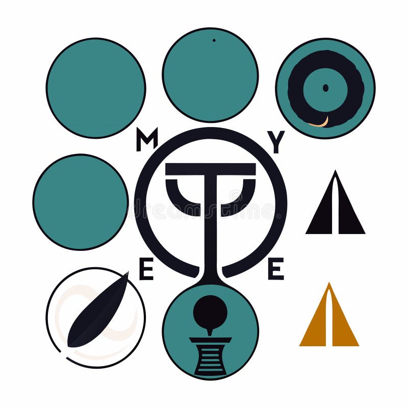 Greek Signs and Symbols Tattoo Different Greek Letter Stock ...